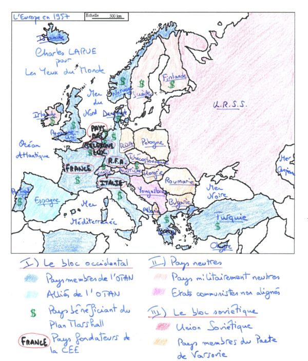 L'Europe en 1957 - Les Yeux du Monde