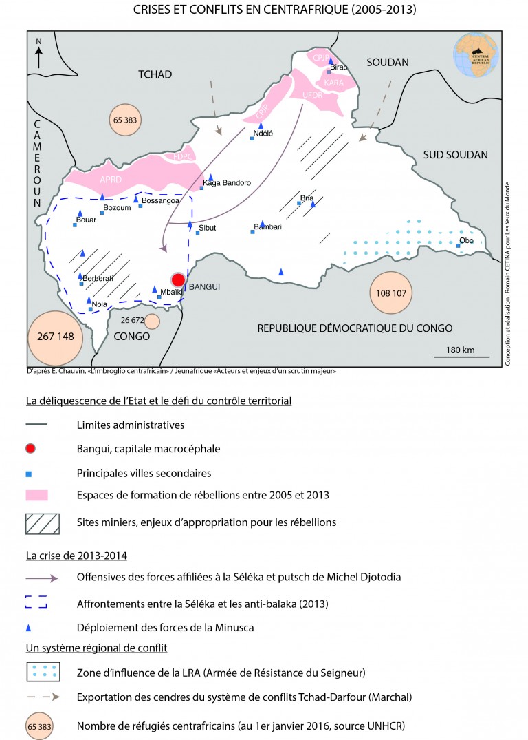 Crises et conflits en Centrafrique - Les Yeux du Monde